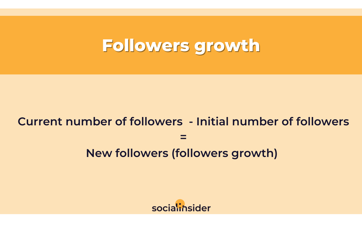 How to Calculate Follower Growth On Social | Socialinsider